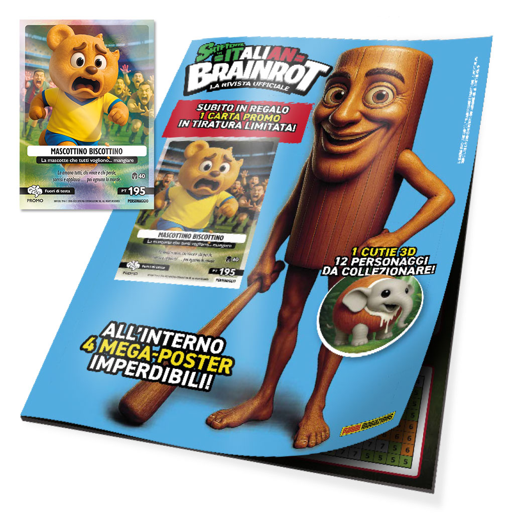 Panini Magazines, La Rivista Ufficiale Skifidol Italian Brainrot – skifidol